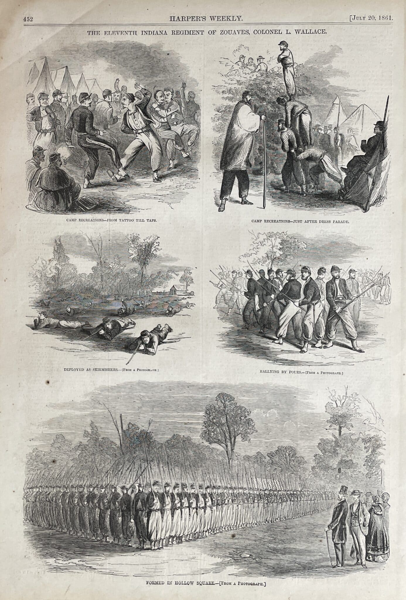 Harpers - 11th Indiana - General Lew Wallace Study & Museum